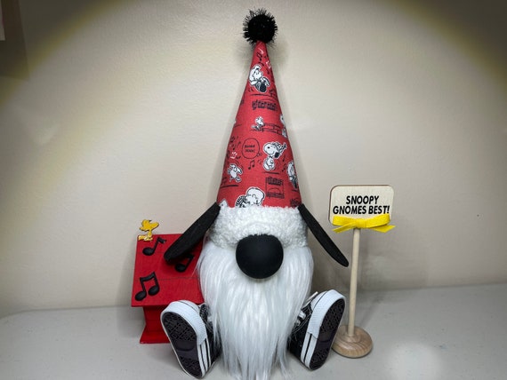 Snoopy Gnome - Etsy