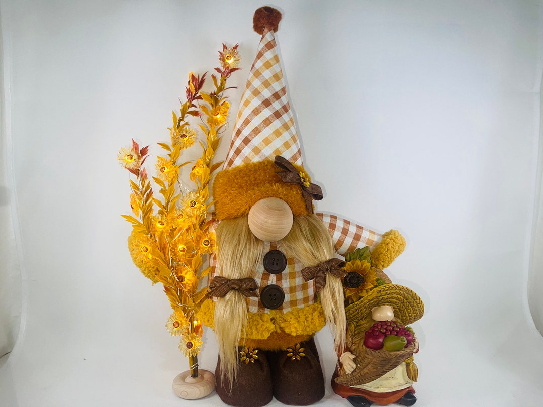 Fall Girl Gnome - Etsy