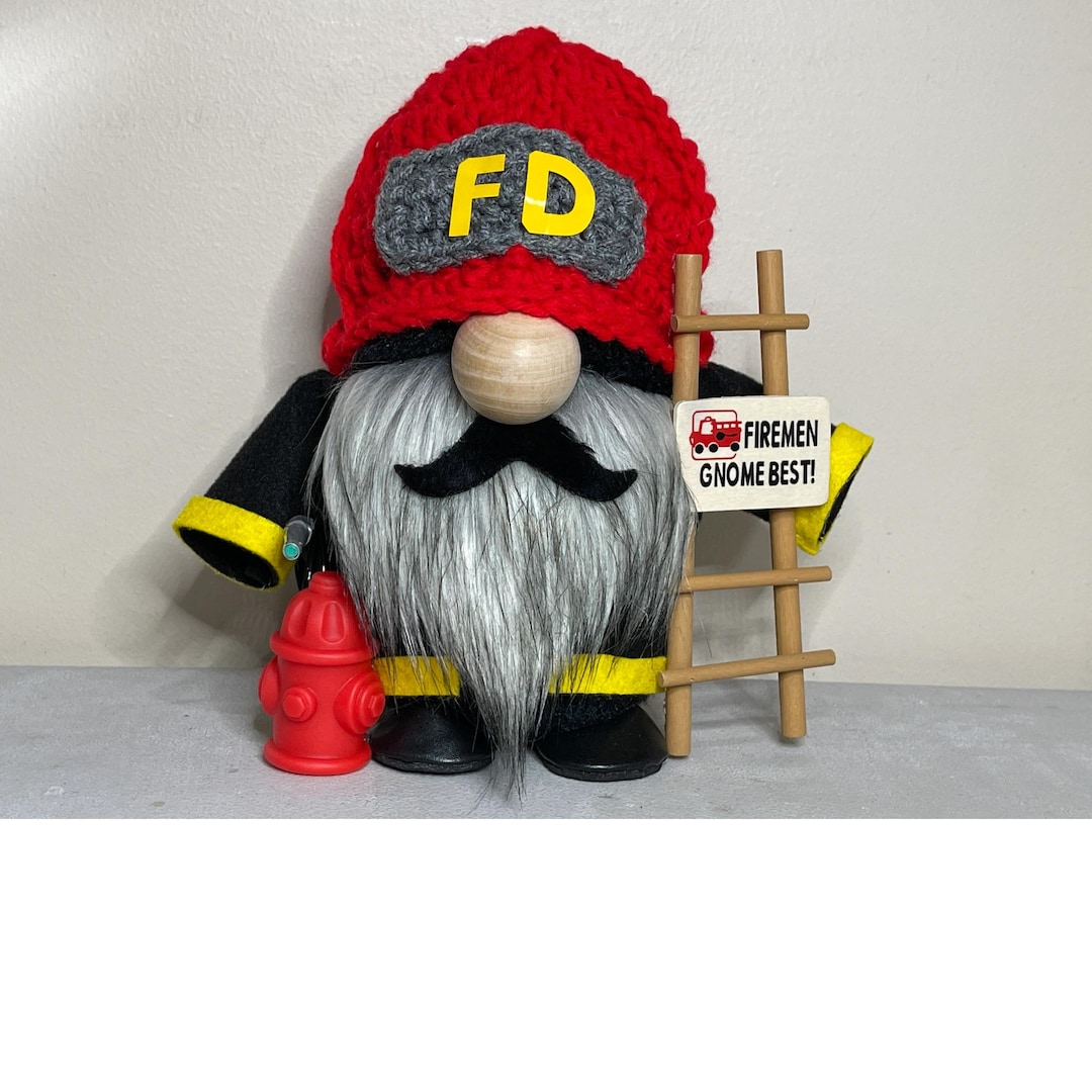 Firefighter Gnomes - Etsy