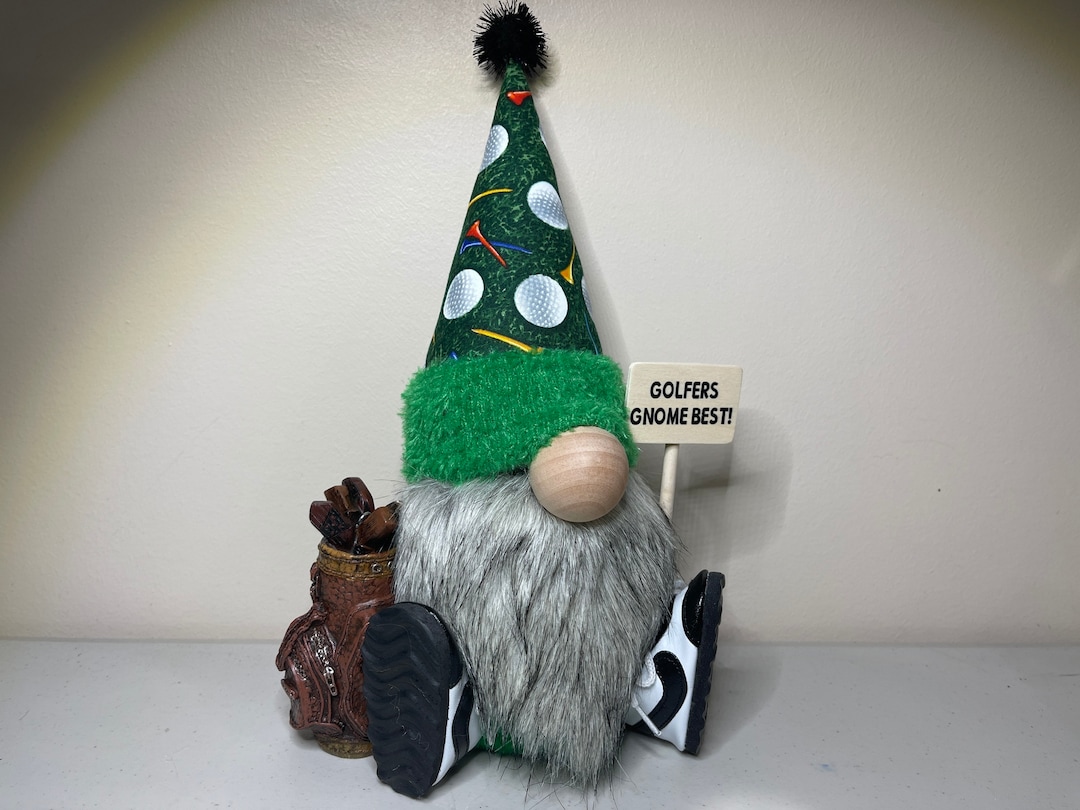 Golfer Gnome - Etsy