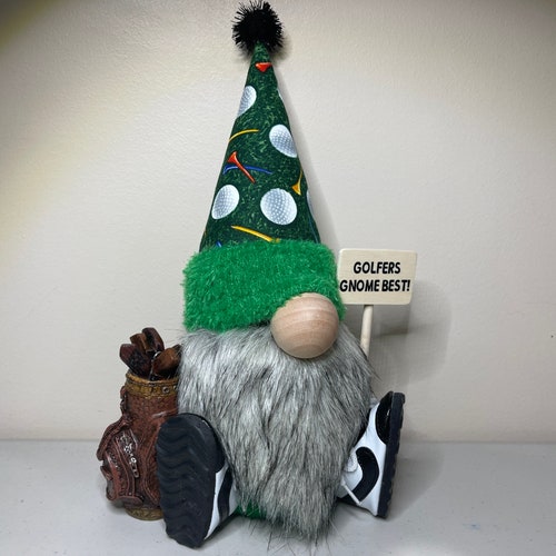 Golfer Gnome - Etsy