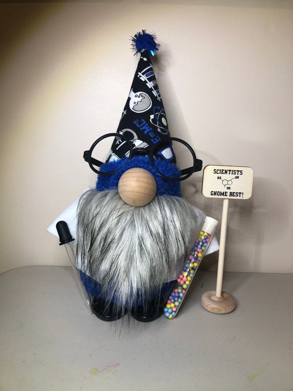 Scientist Gnome | Etsy