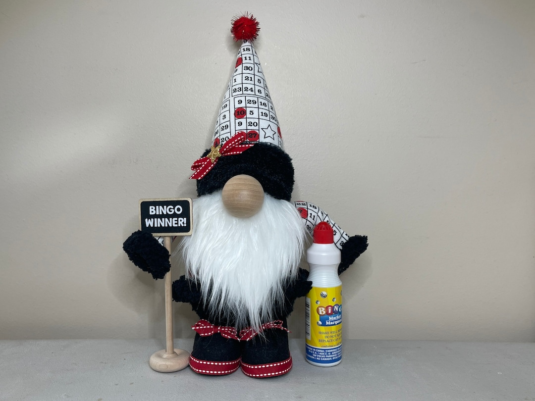 Bingo Gnome - Etsy