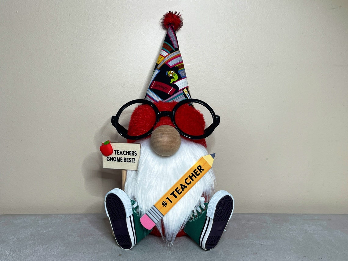 Teacher Gnome - Etsy
