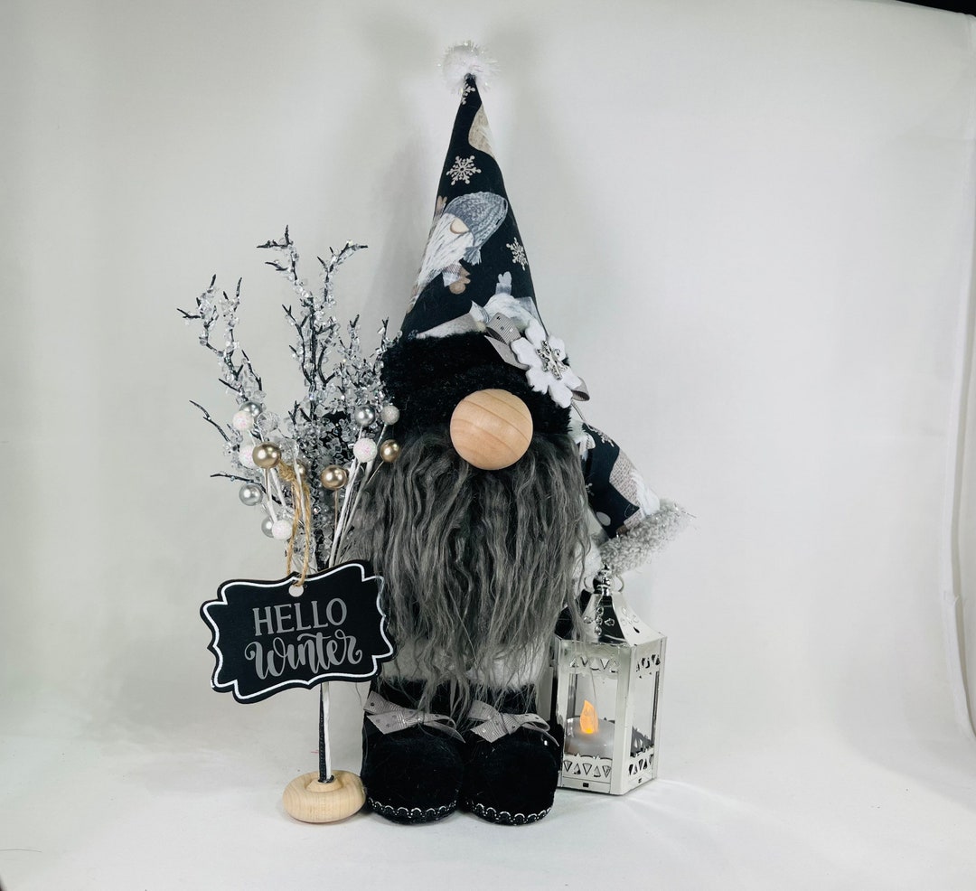 Hello Winter Gnome - Etsy