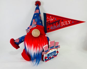 4th of July Gnome - Etsy