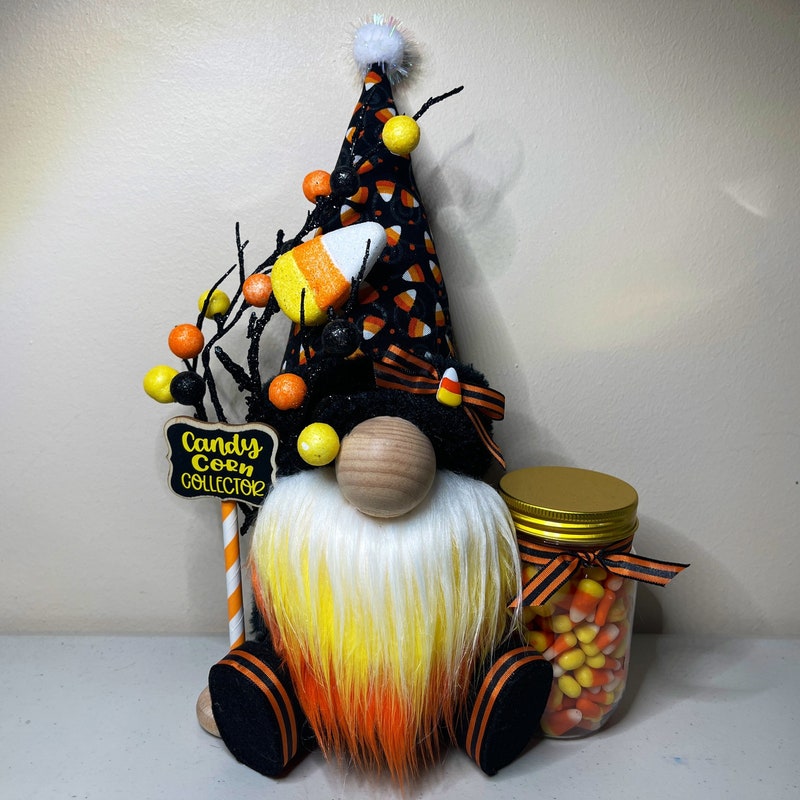 Candy Corn Gnome - Etsy