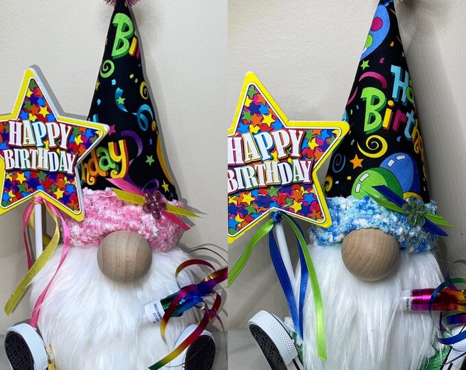 Happy Birthday Gnome - Etsy