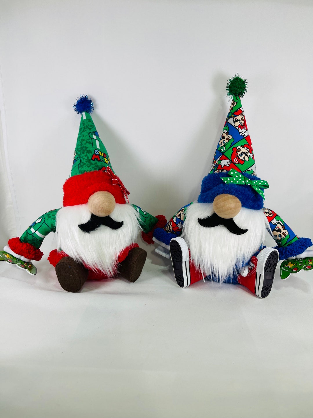 Mario Gnomes - Etsy