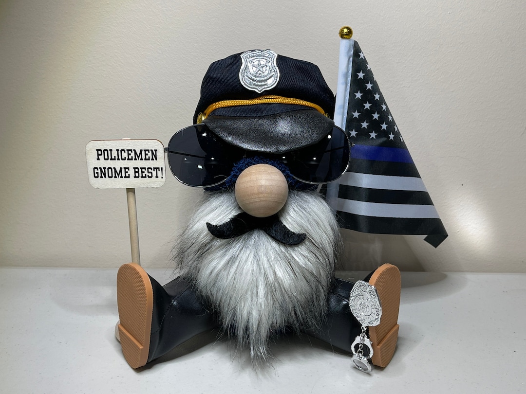 Police Gnome - Etsy