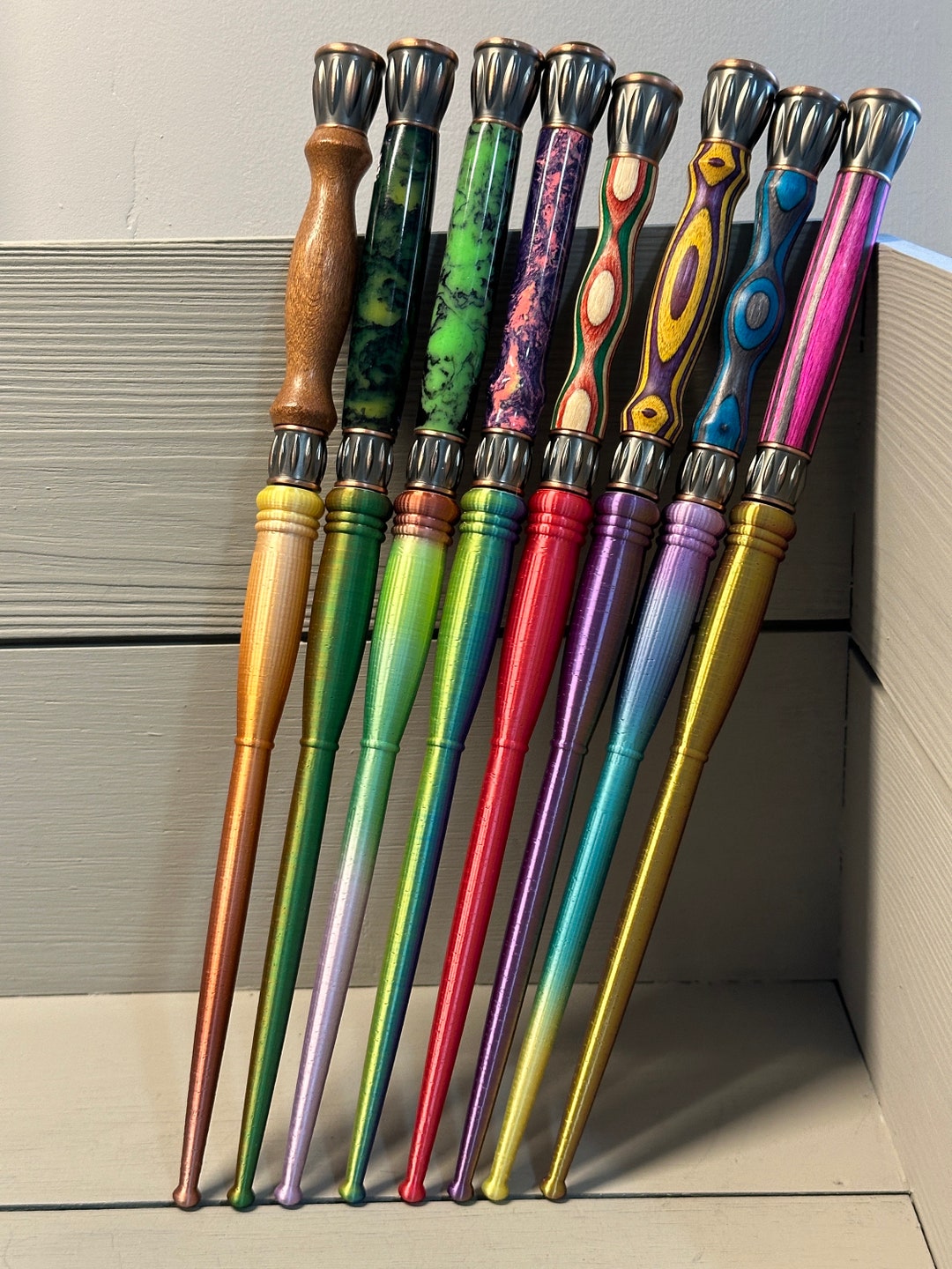 Mystical Wands Variety of Handcrafted Handle With Manufactured 3D ...