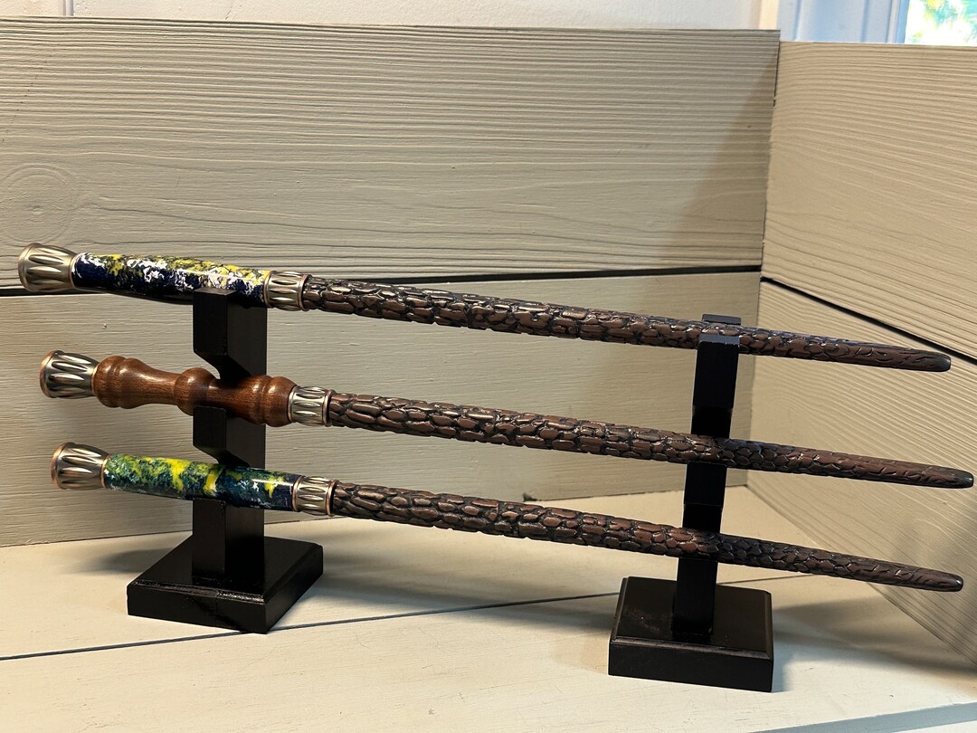 Magical Wands Variety of Handcrafted Handles With Manufactured Resin ...