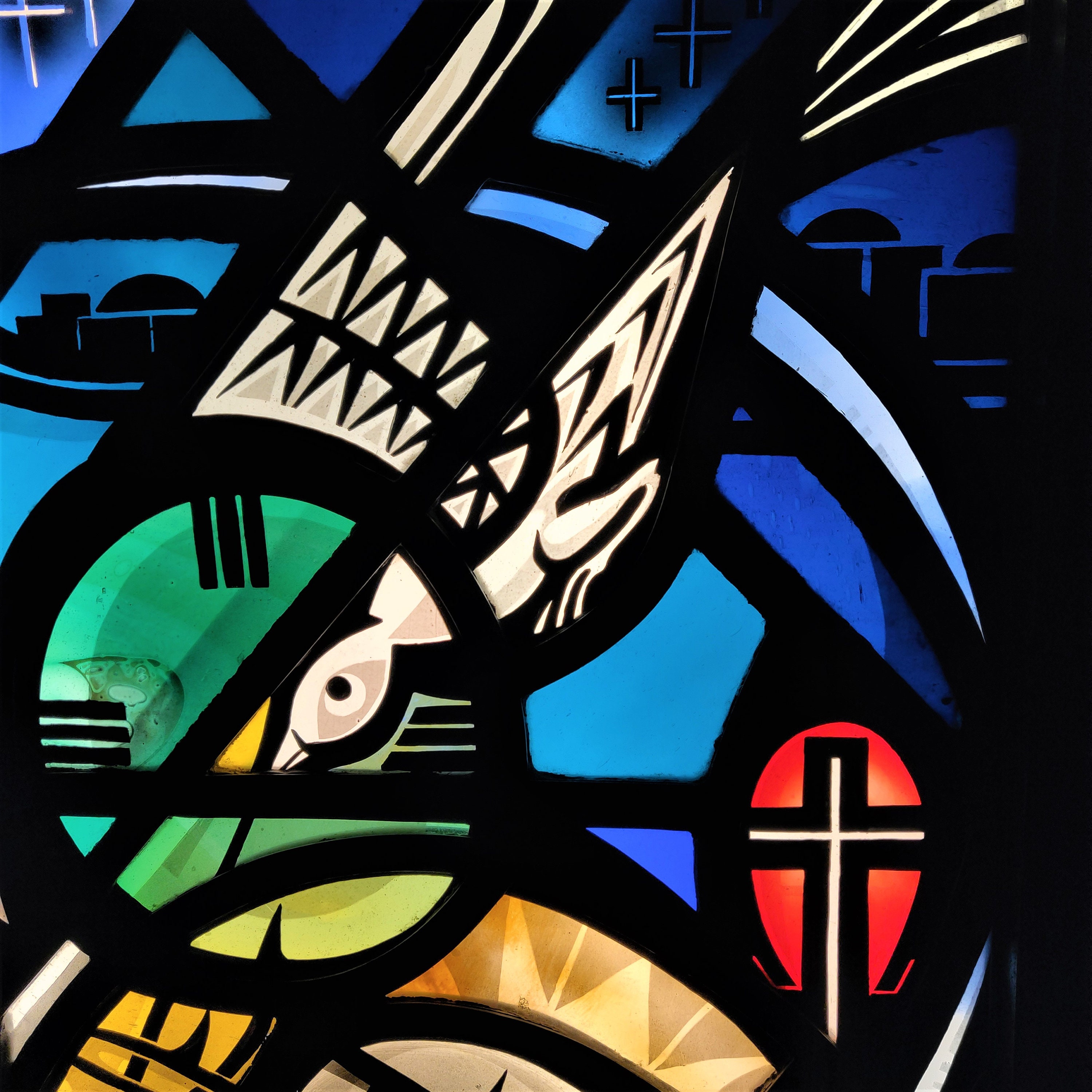 The Trinity - Stained Glass - Etsy