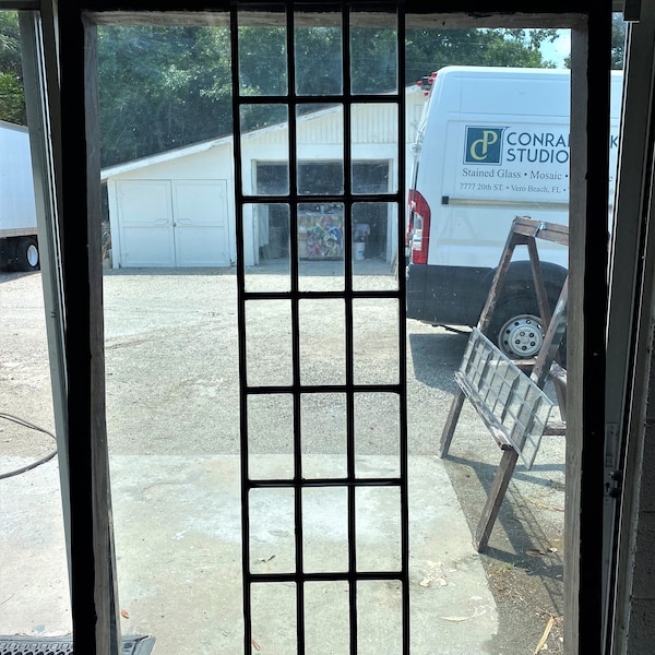 Leaded Glass Panel - Etsy