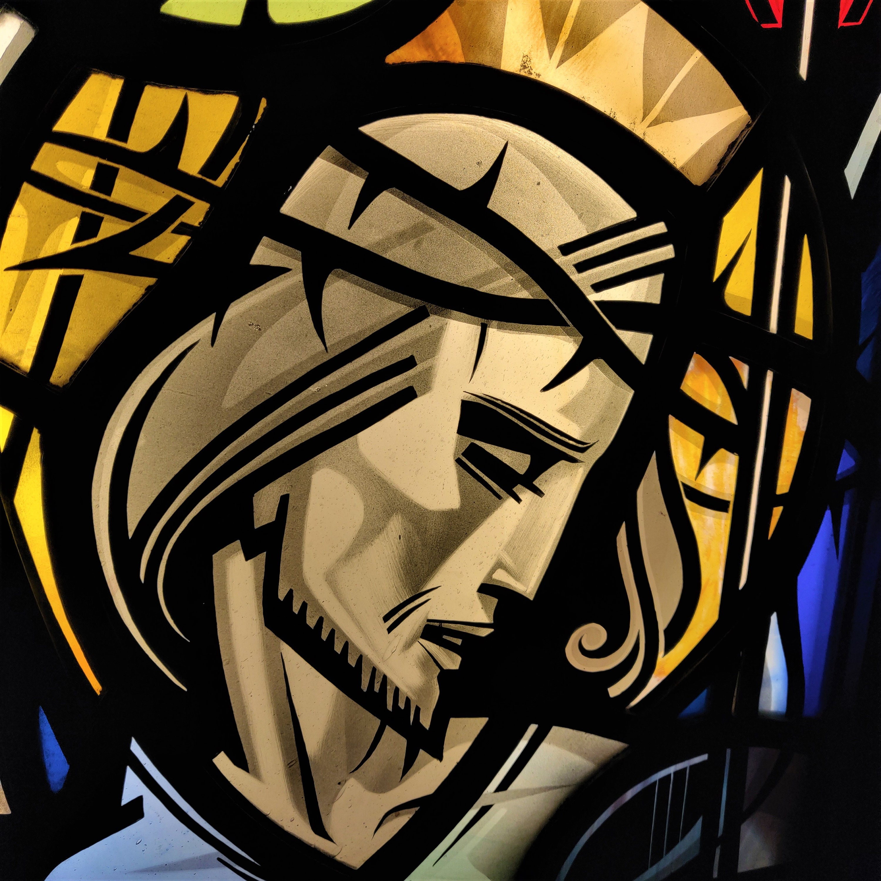 The Trinity - Stained Glass - Etsy