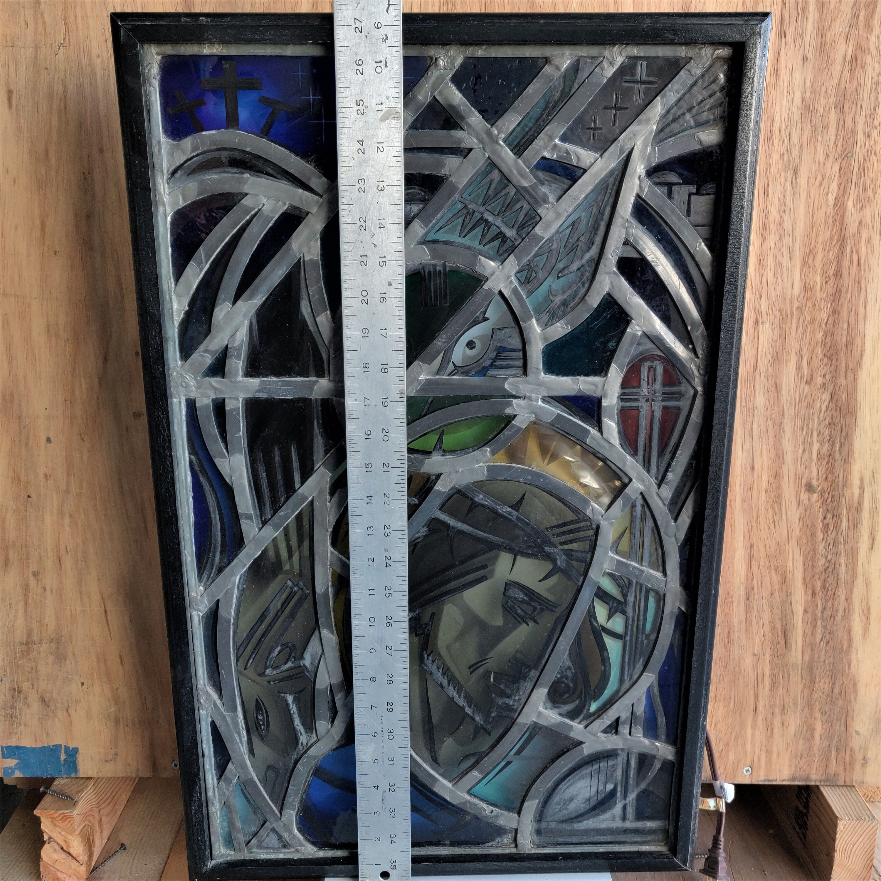 The Trinity Stained Glass - Etsy