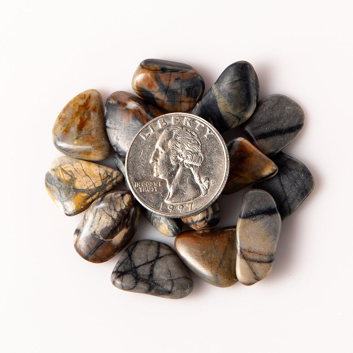 Picasso Jasper, Single Stone, Small Tumbled Stone, Metaphysical Shop ...