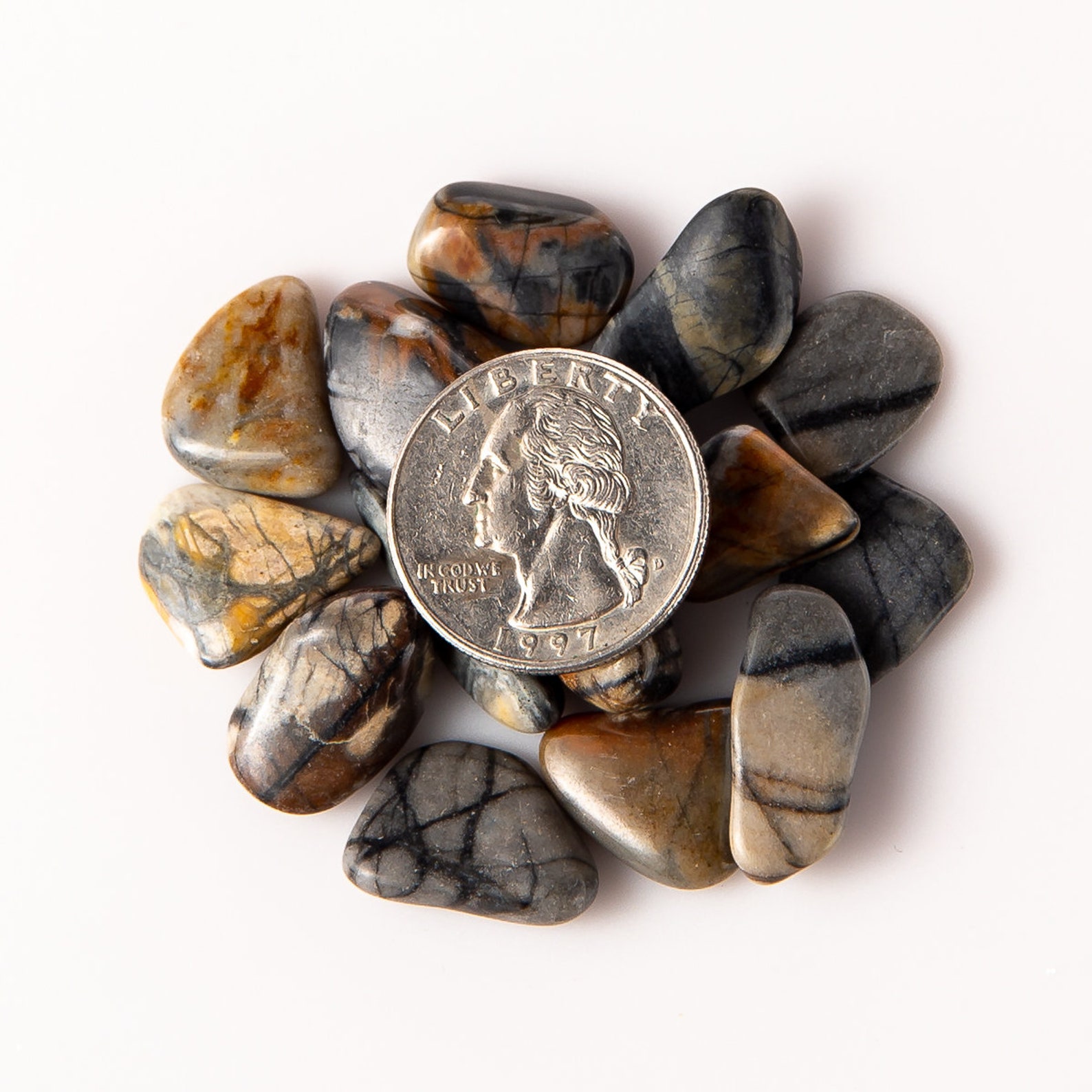 Picasso Jasper, Single Stone, Small Tumbled Stone, Metaphysical Shop ...