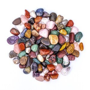 Assorted Gemstones, Small Tumbled Stones, Wire Wrapping, Natural Stones ...