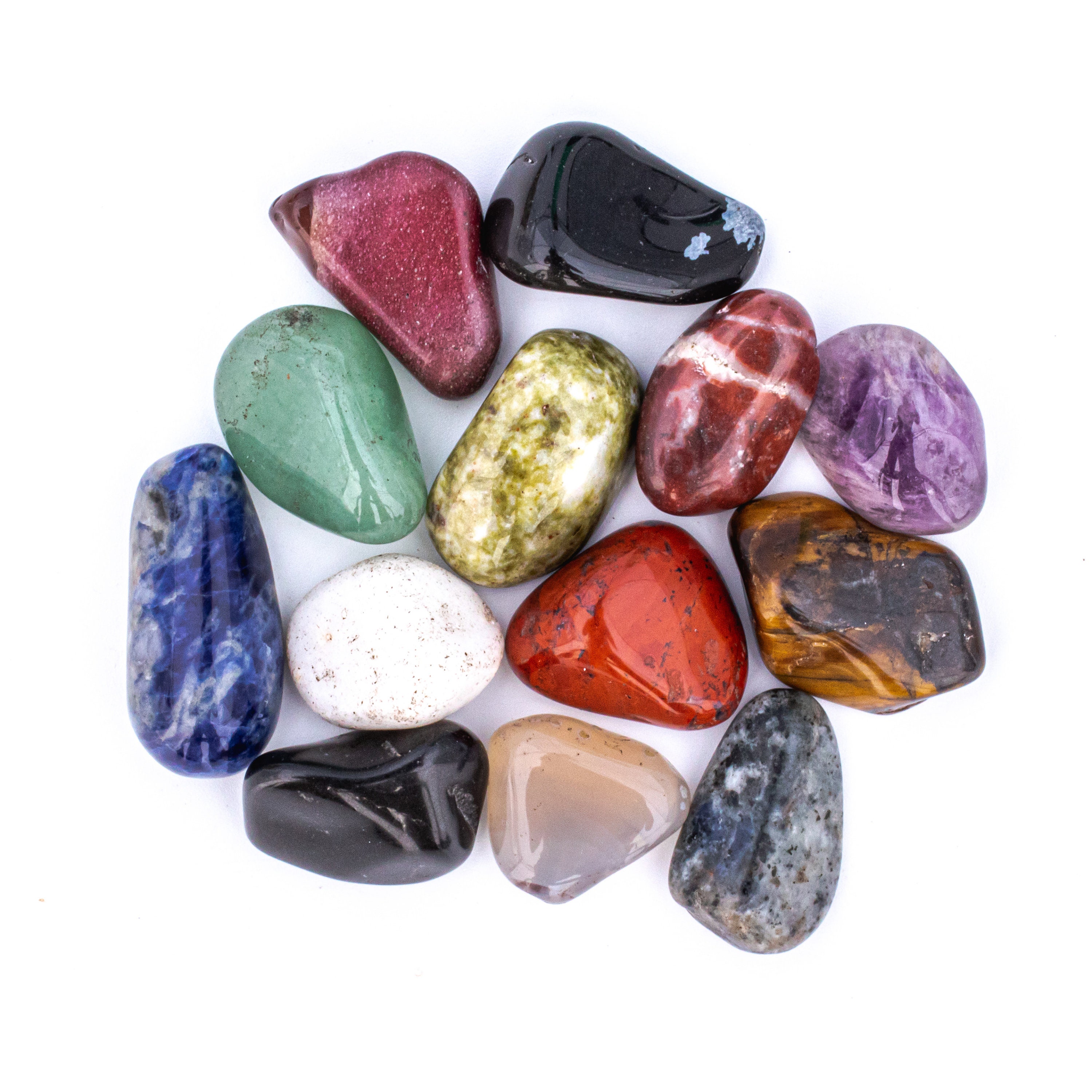 Assorted Gemstones, Small Tumbled Stones, Wire Wrapping, Natural Stones ...