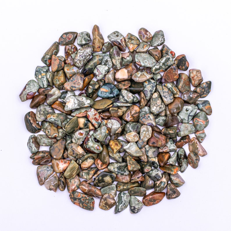 Rainforest Rhyolite, Small Tumbled Stones, Wire Wrapping Crystals ...