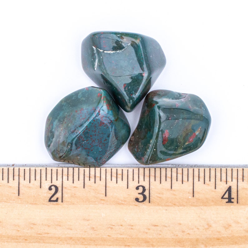 Tumbled Bloodstone, Heliotrope Stone, Small Gemstones, Bulk Gems, Wire ...
