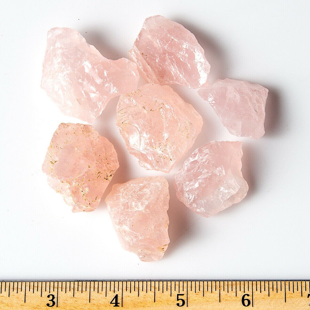 Raw Rose Quartz, Natural Rough Stone, Bulk Gems and Stones, Wire ...