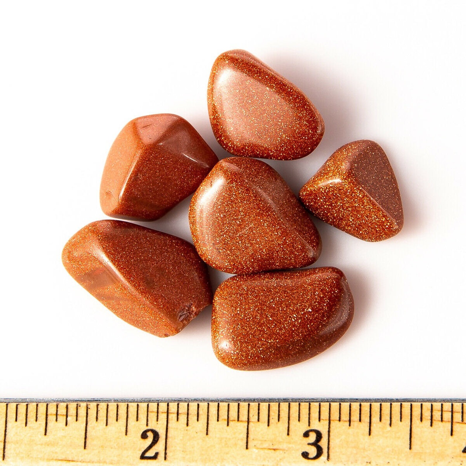 Red Goldstone Tumbled Gemstone Bulk Gems Wire Wrapping | Etsy