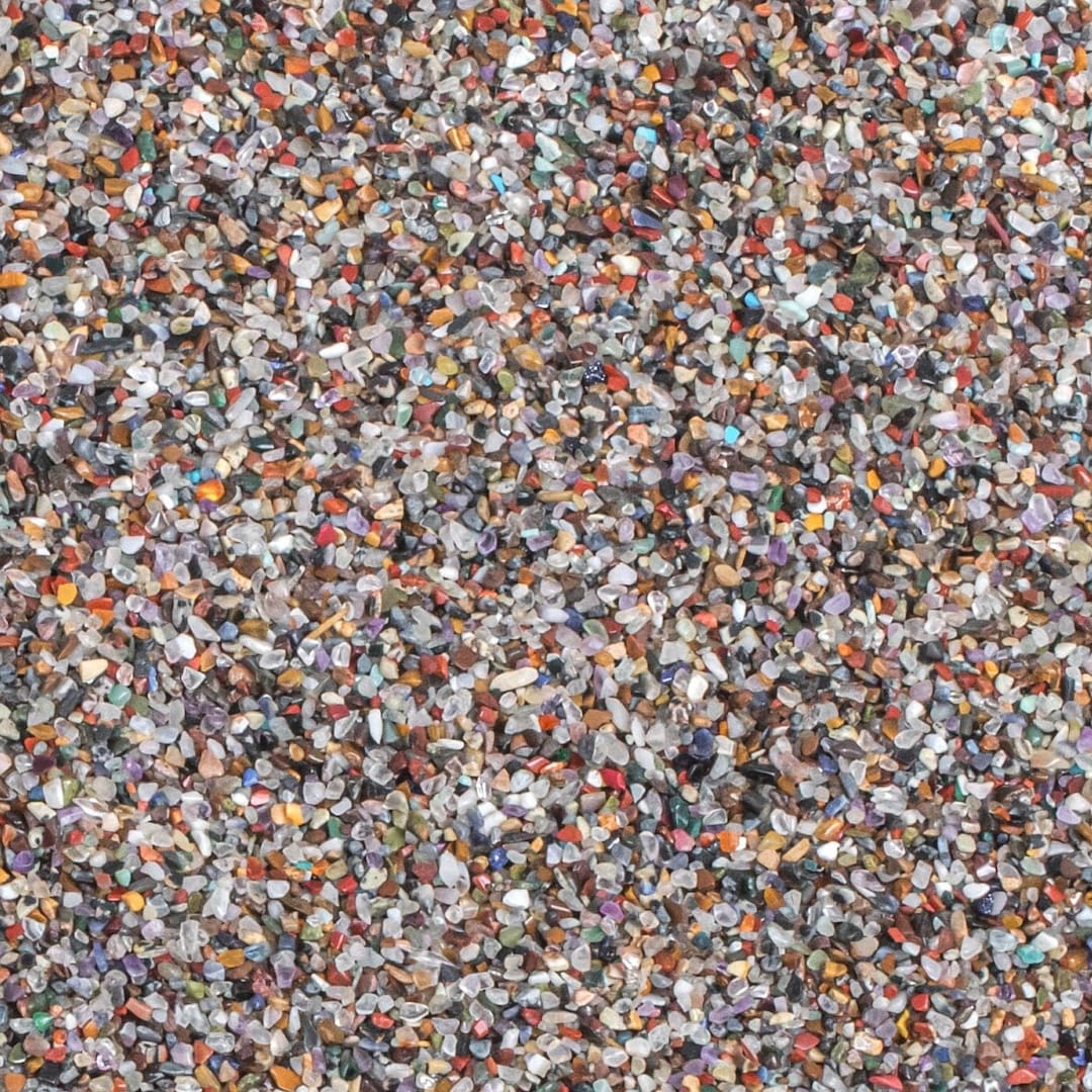 Crushed Gemstone, Crystal Sand, Gems for Crafts, Fairy Garden Rocks ...