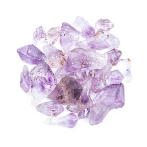 Raw Amethyst Points Bulk, Small Gems, Rock Lover Gift, Wire Wrapping ...
