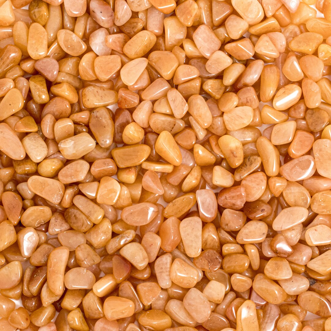 Peach Quartz, Small Tumbled Stones, Bulk Gemstones Small, Rockhound ...