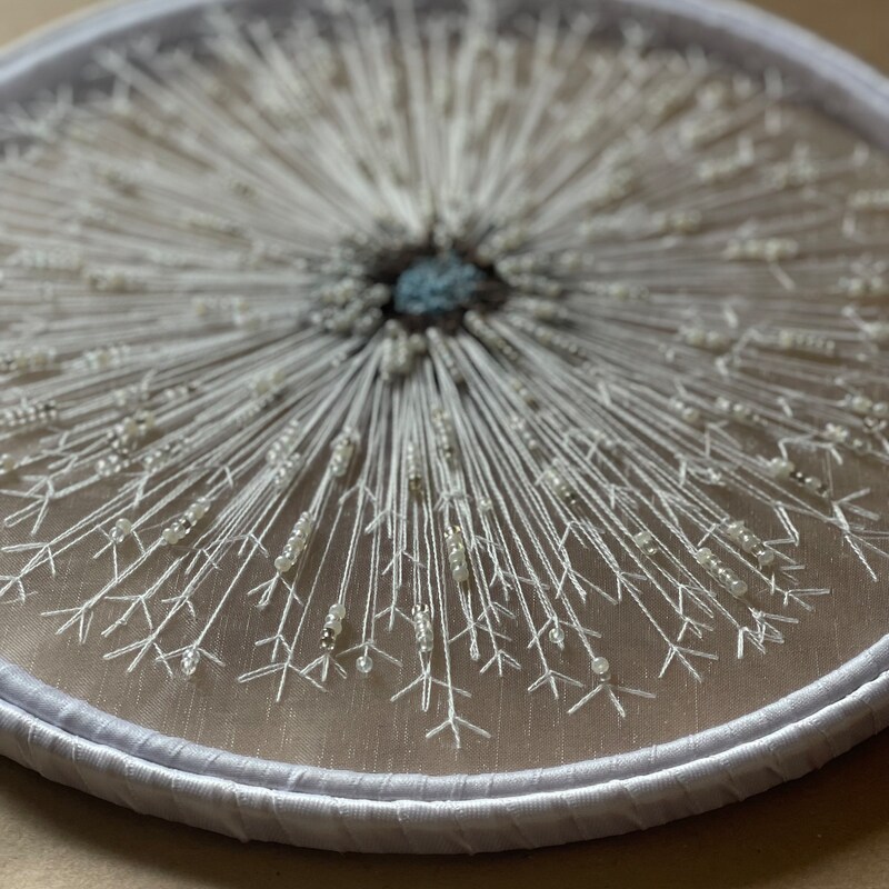 Dandelion Embroidery - Etsy