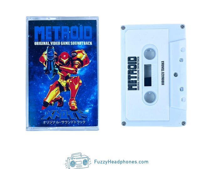 Metroid Original Video Game Soundtrack Cassette Tape (1986) by Hirokazu ...