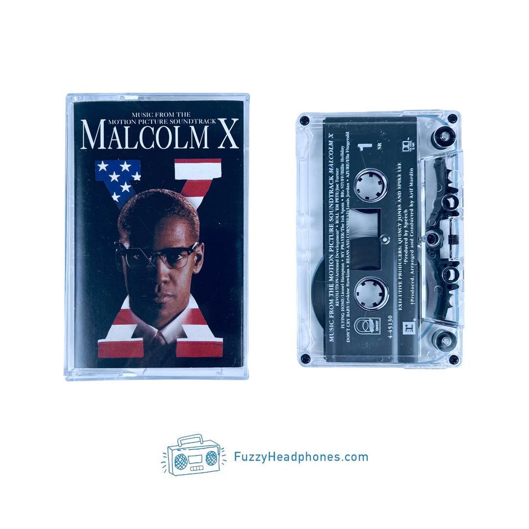 Malcolm X Soundtrack Cassette Tape (1992) Aretha Franklin, John ...