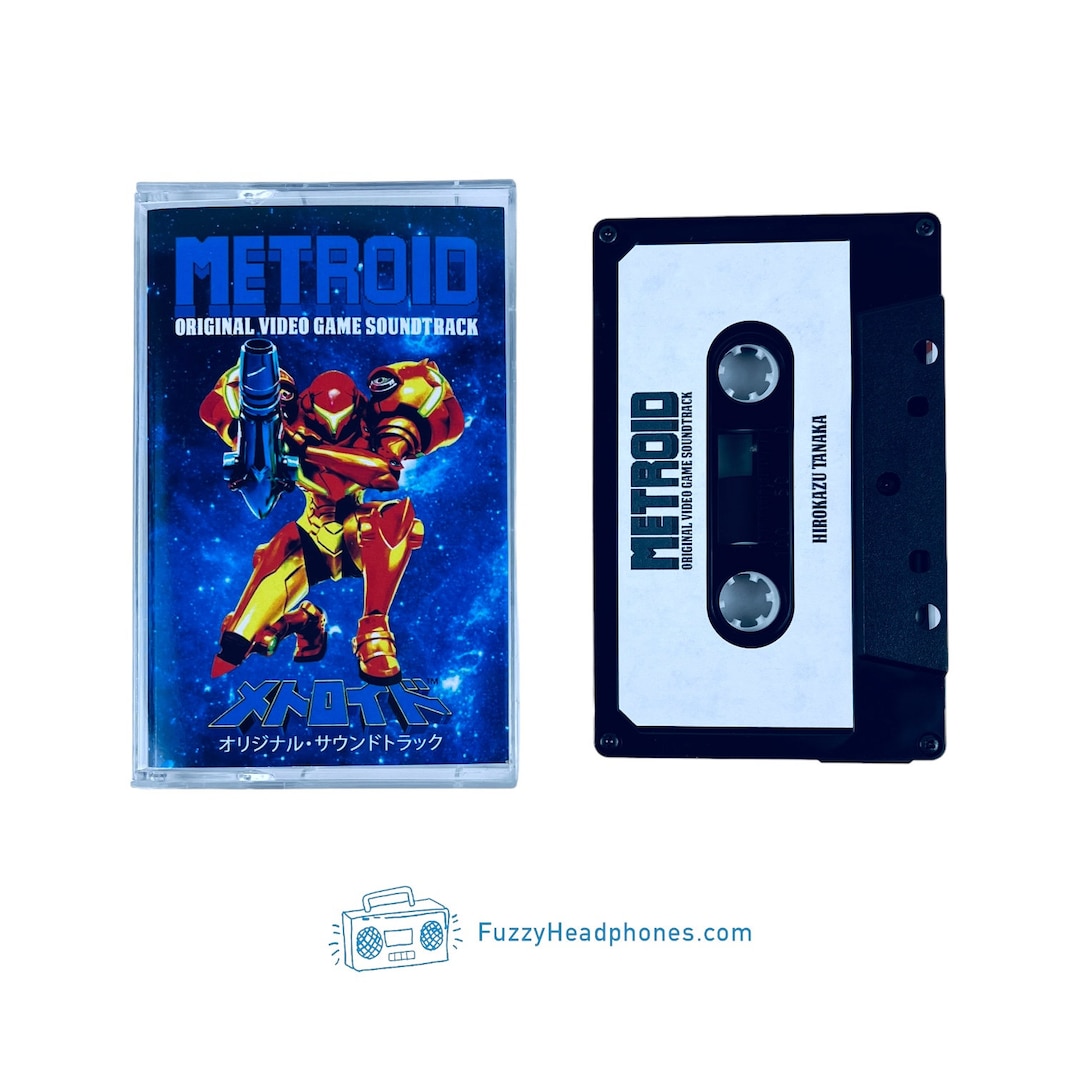 Metroid Original Video Game Soundtrack Cassette Tape 1986 by Hirokazu ...