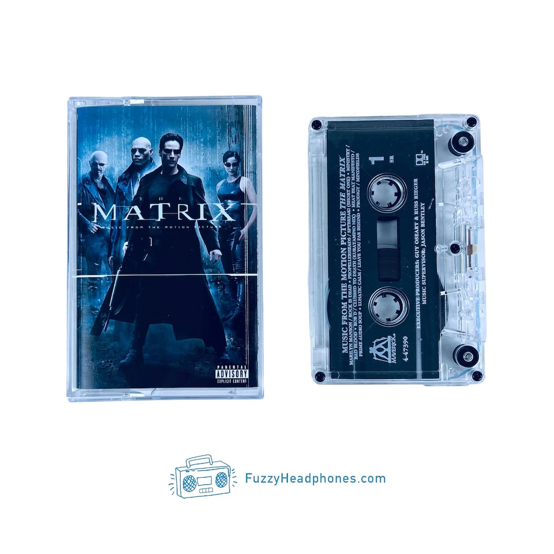 The Matrix Soundtrack Cassette Tape 1999 Deftones, Rammstein, Ministry ...