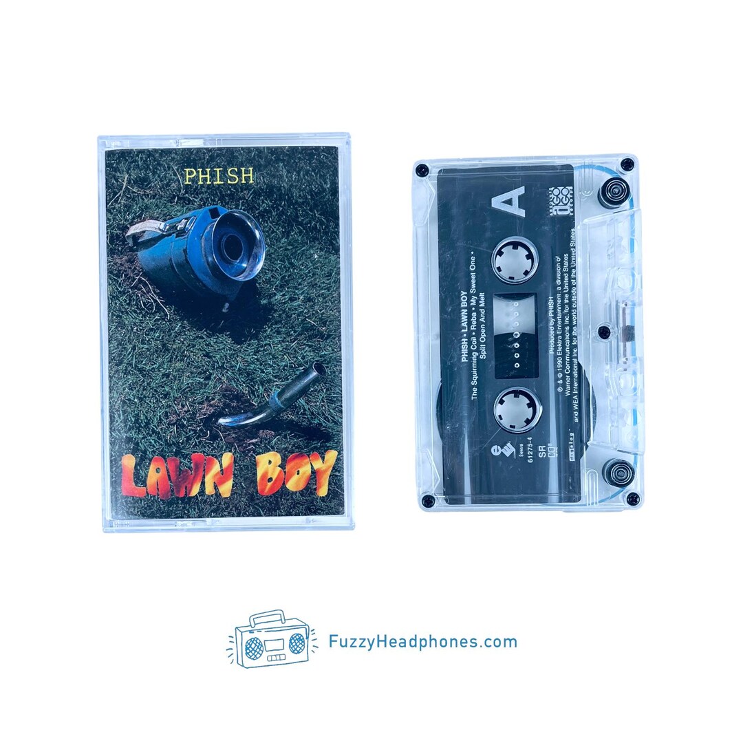 Phish Lawn Boy Cassette Tape (1990) Squirming Coil, My Sweet One ...