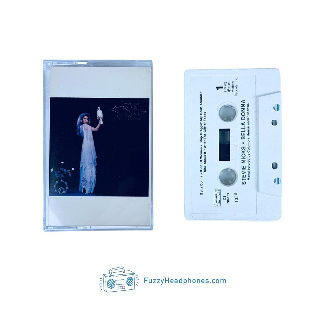 Stevie Nicks - Bella Donna Cassette Tape (1981) Edge of Seventeen - Etsy