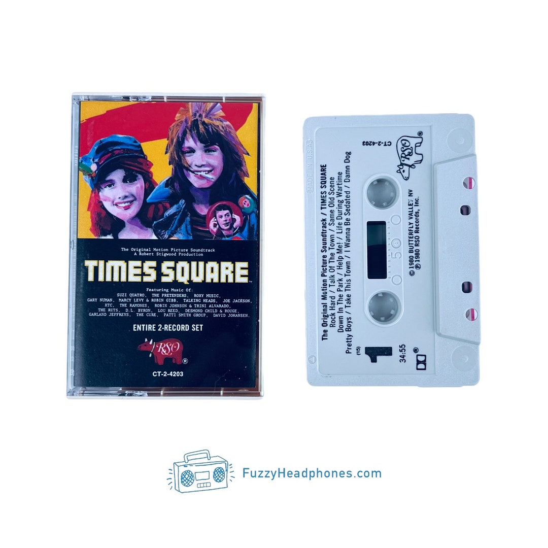 Times Square Soundtrack Cassette Tape 1980 Roxy Music, the Cure ...
