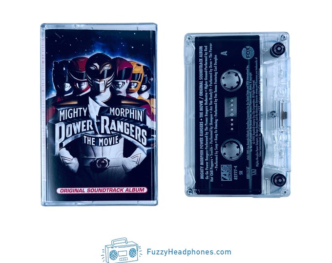 Mighty Morphin Power Rangers: the Movie Soundtrack Cassette Tape (1995 ...