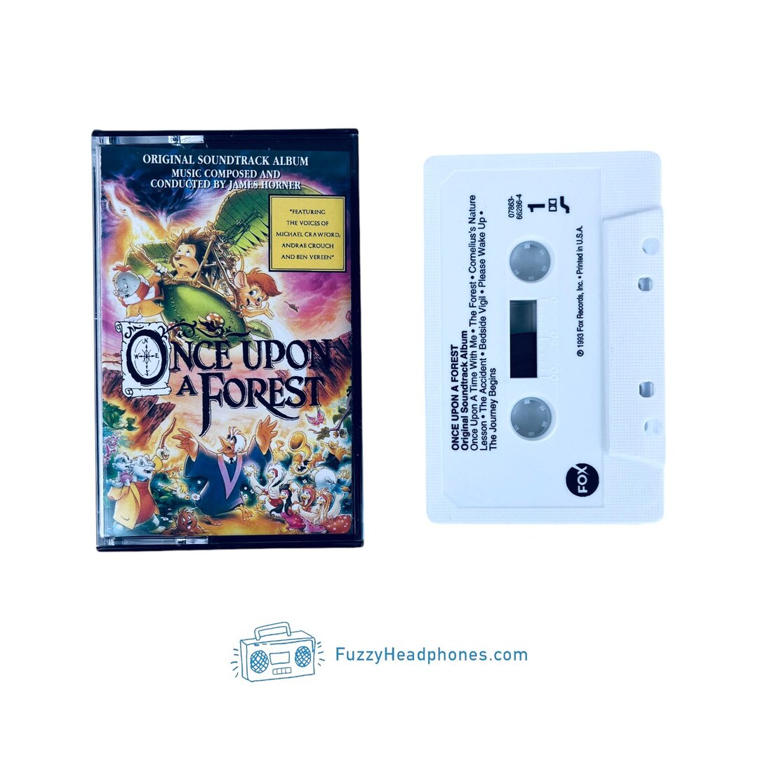 Once Upon A Forest Soundtrack Cassette Tape (1993) Tested & Guaranteed ...