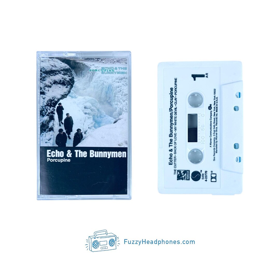 Echo & the Bunnymen - Porcupine Cassette Tape (1983) the Back of Love, the Cutter - Etsy