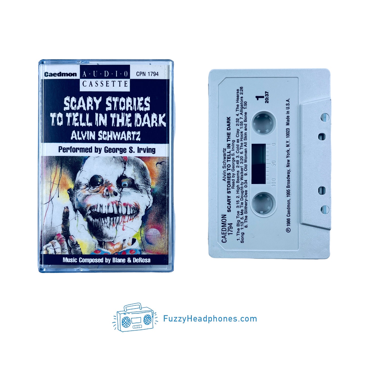 Scary Stories to Tell in the Dark by Alvin Schwartz read by George S ...