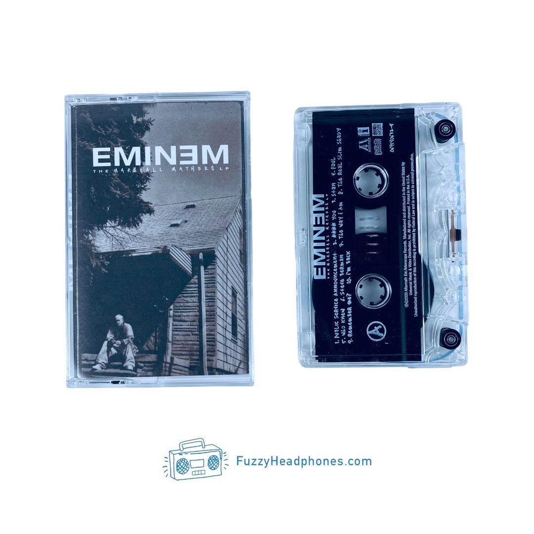 Eminem the Marshall Mathers LP Cassette Tape 2000 Stan, the Real Slim ...