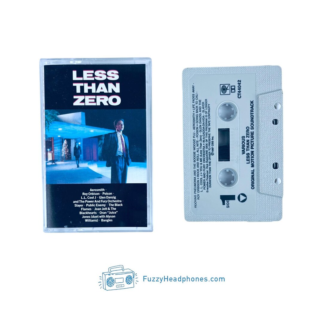 Less Than Zero Soundtrack Cassette Tape (1987) Tested - Etsy