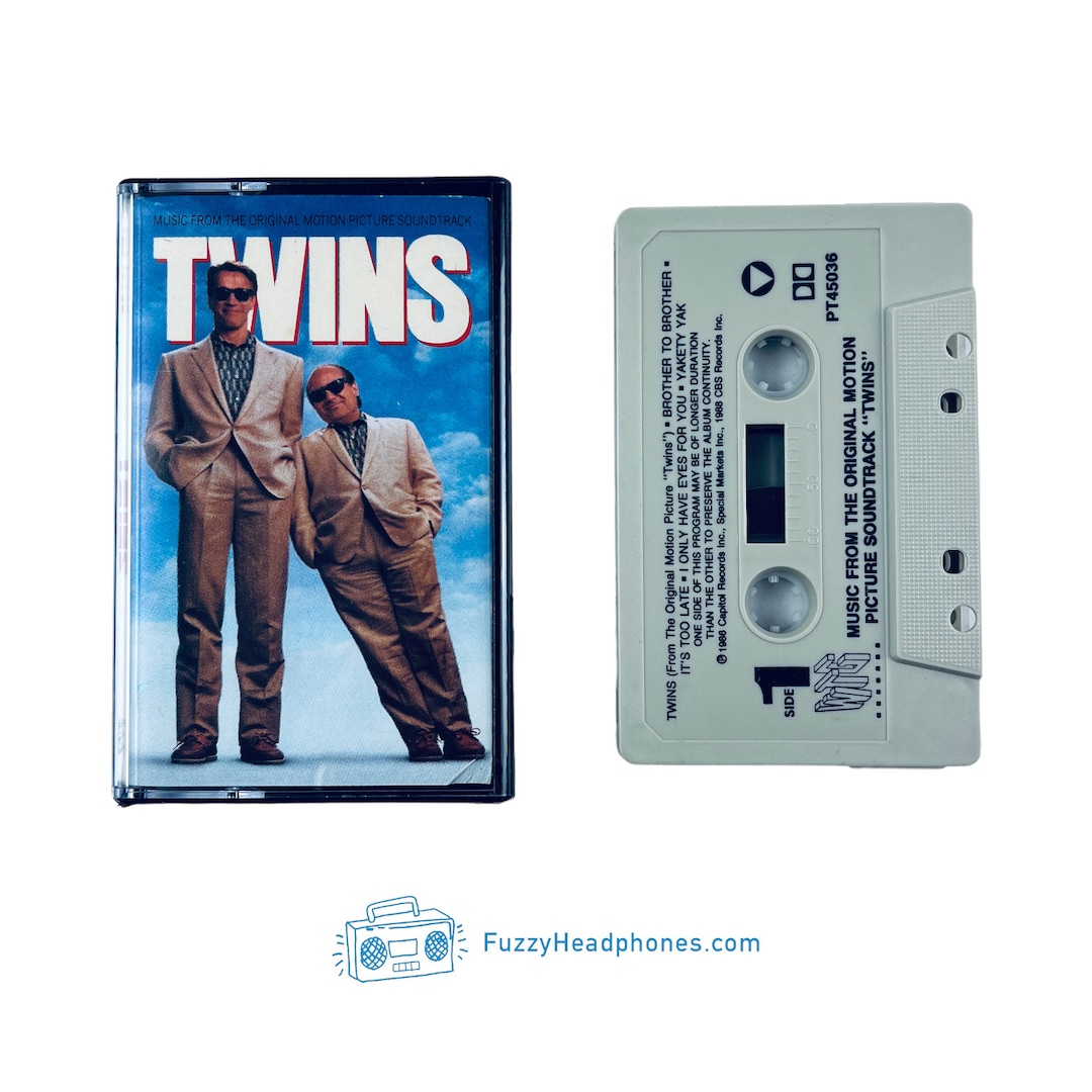 Twins Soundtrack Cassette Tape (1988) Little Richard, Spinners, Herbie ...
