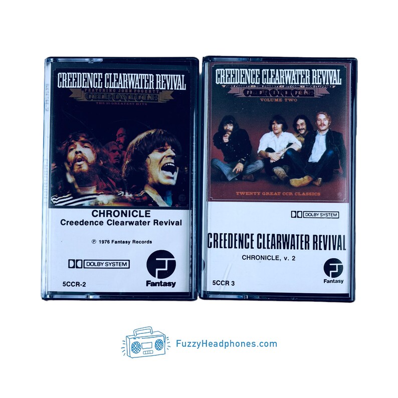 Creedence Clearwater Revival Chronicle Cassette Tapes Volumes - Etsy