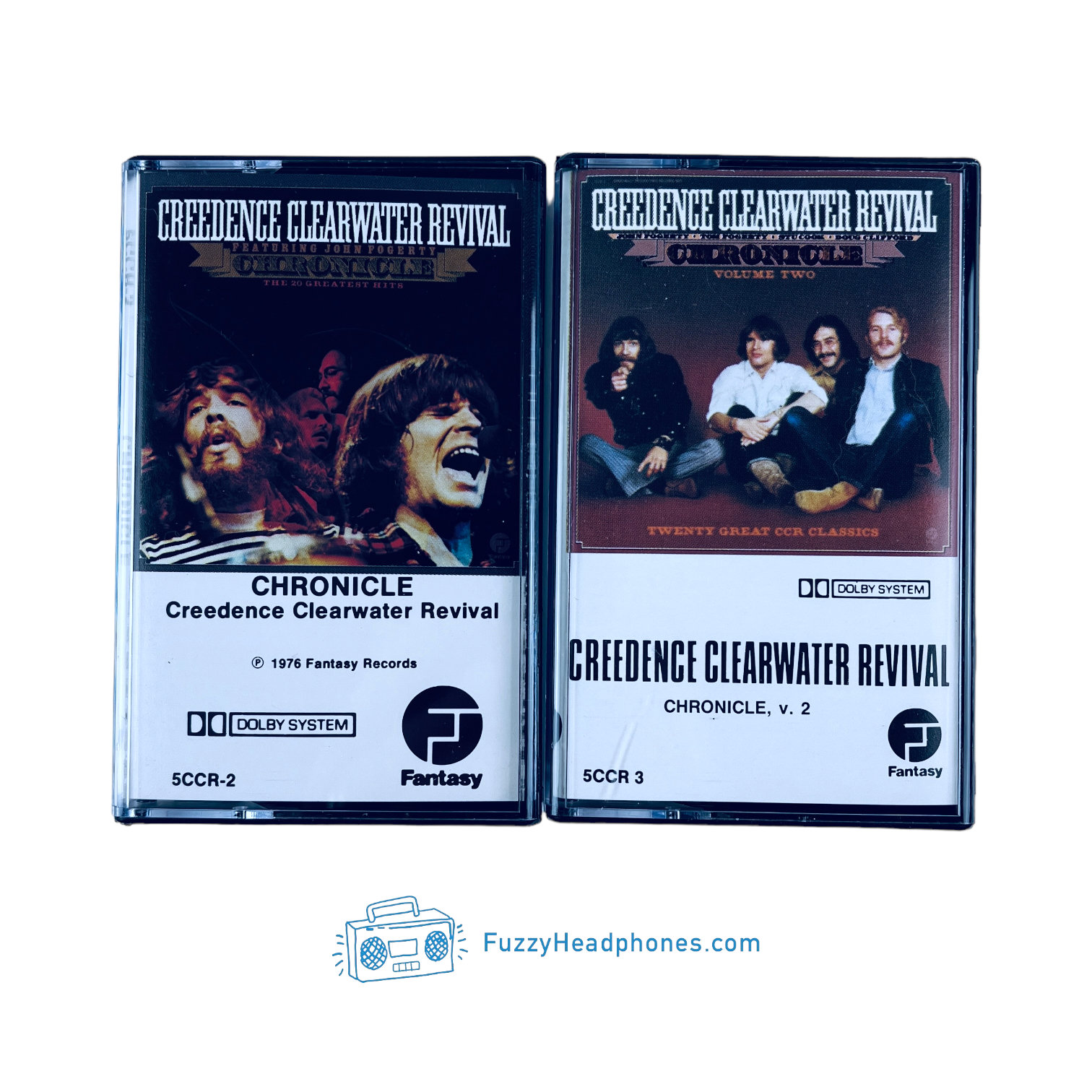 Creedence Clearwater Revival Chronicle Cassette Tapes Volumes - Etsy