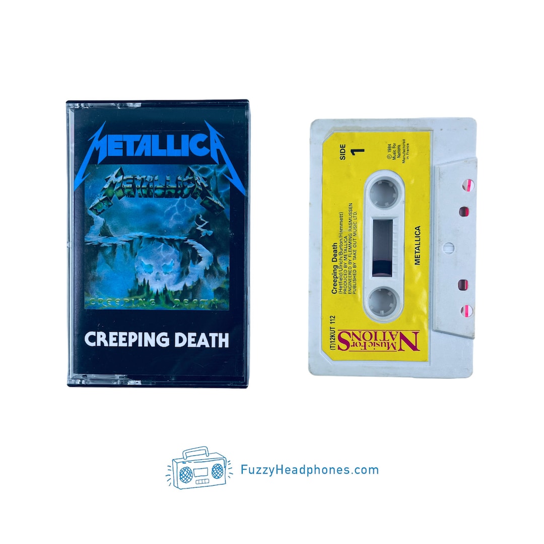 Metallica - Creeping Death 1984 Music for Nations Cassette Tape Single ...