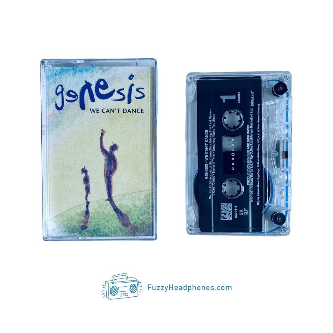 Genesis We Can't Dance Cassette Tape (1991) No Son of Mine, I Can't ...